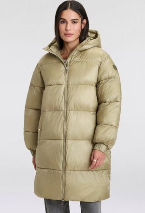 HUGO BOSS Outdoorjacke Padilo Premium Damenmode mit Kapuze