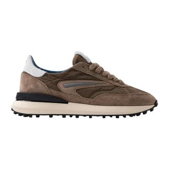 D.A.T.E. Brauner Sneaker Athleta Touch Mud - - Shoes - Herren - Braun - 41 EU