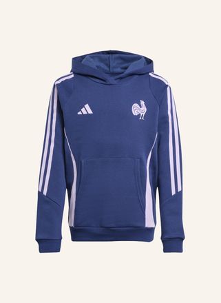 adidas Frankreich Kapuzenjacke Kinder blau