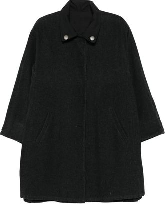 A.N.G.E.L.O. Vintage Cult manteau à design réversible (années 1980) - Gris