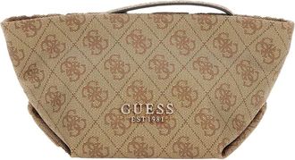 Guess Femme, Sacs, Brun, Taille: ONE Size Eco Evaine Beauty Case