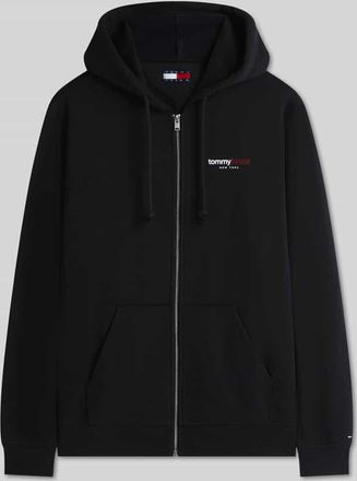 Tommy Jeans Relaxed Fit Sweatjacke aus Baumwoll-Mix
