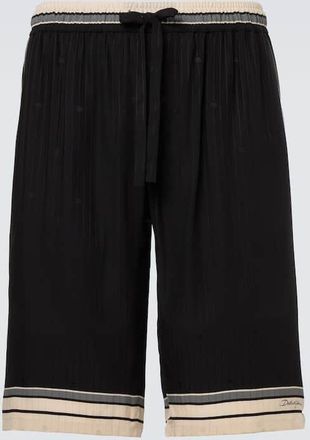 Dolce & Gabbana Bermuda-Shorts aus Seide