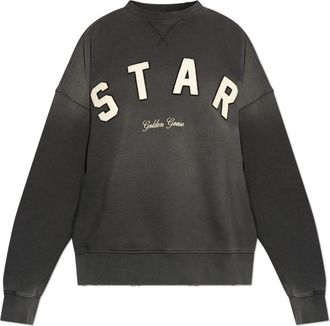 Golden Goose Femme, Sweatshirts et sweats &agrave; capuche, Gris, Taille: 38 FR Star SweaT-shirt