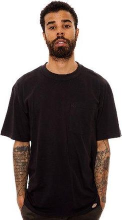 Dickies Homme, T-SHIRT D&Eacute;CONTRACT&Eacute; MANCHES COURTES AVEC POCHE, noir, XXL