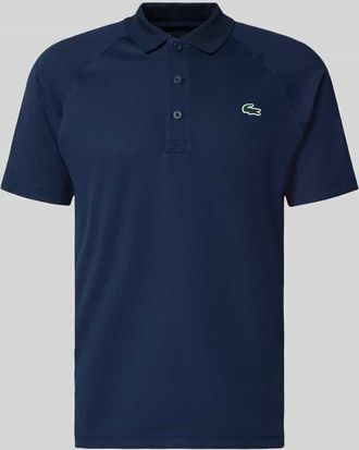 Lacoste Sport Regular Fit Sport Poloshirt mit Label Patch