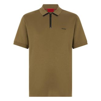 HUGO BOSS Dalomino Polo - - Tops - Herren - Beige - S