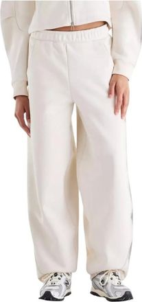 New Balance Pantalon de sport en molleton - Femme - Sport - Beige - Taille: 40 FR