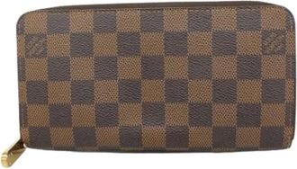 Louis Vuitton unisex, Pre-owned, Brun, Taille: ONE Size Portefeuille en tissu Pre-owned