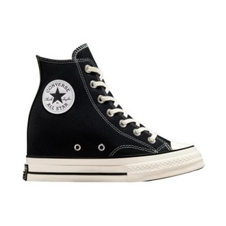 Converse Schwarze Canvas-Plateau-Sneakers - - Shoes - Herren - Schwarzk - 36 1/2 EU