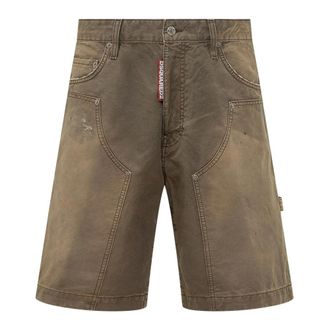 Dsquared2 Homme, Shorts, Beige, Taille: M Carpenter Shorts