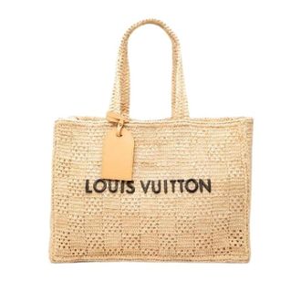 Louis Vuitton Sac cabas Pre-owned - Femme - Pre-owned - Beige - Taille: ONE Size