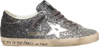 Golden Goose Low-Top Sneaker - Sneakers Super-Star Classic - Gr. 36 (EU) - in Grau - für Damen