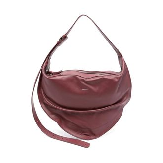 Federico Cina Femme, Sacs, Rouge, Taille: ONE Size Sac Hobo Burgu Thb01-01