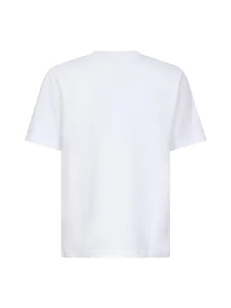 Jacquemus Mens T-Shirt Gros Grain White Cotton T-Shirts And Polos