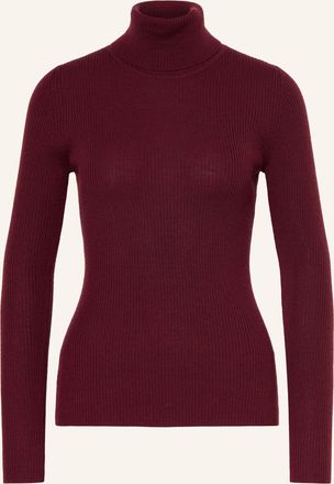 We Norwegians Rollkragenpullover Geilo Aus Merinowolle rot