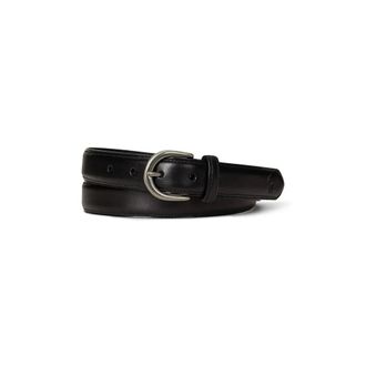 Polo Ralph Lauren Ceinture &agrave; boucle cousue - Homme - Accessoires - Noir - Taille: 100 CM