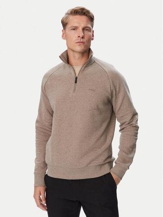 HUGO BOSS Sweatshirt Sweat 50565306 Braun Regular Fit