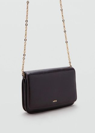 Mango Petit sac bandouli&egrave;re bordeaux - Femme - Taille unique - MANGO
