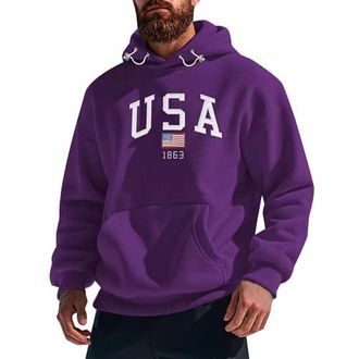 Generic Sweat &agrave; capuche pour homme Sweats &agrave; manches longues classique pour hommes Veste de surv&ecirc;tement imprim&eacute;e Pull d&eacute;contract&eacute; Veste &agrave; capuche Sweat &agrave; capuc