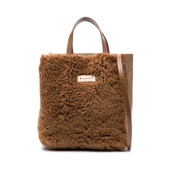 Marni Elegante Braune Handtasche Aw23 - - Bags - Damen - Braun - ONE SIZE
