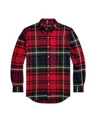 Ralph Lauren CLASSIC FIT PLAID FLANNEL SHIRT