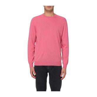 Drumohr Korallroter Pullover - - Knitwear - Herren - Rot - 2XL