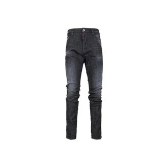 Dsquared2 Herren Jeans mit Kn&ouml;pfen und Taschen - - Jeans - Herren - Schwarzk - XL