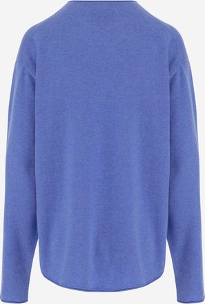 Guest In Residence Cashmere Crew Neck Sweater - Blue