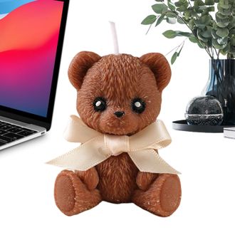 Generico Kerze in B&auml;renform, aromatisch, dekorativ und &auml;sthetisch f&uuml;r Zuhause, Gef&auml;lligkeiten f&uuml;r B&auml;renpartys, Nachttisch, Ecken, Wohnzimmer, Schreibtische, Ti