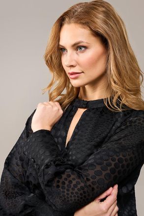 Mart Visser Artesia Bluse Schwarz