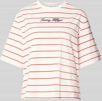 Tommy Hilfiger Regular Fit T-Shirt aus reiner Baumwolle