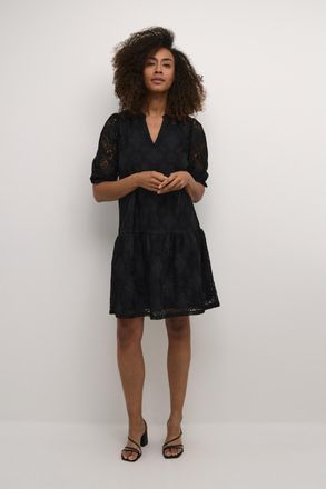 Culture Kleid mit lockerem Schnitt black