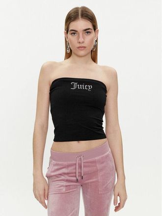 Juicy Couture Top Babey JCWCT23310 Schwarz Slim Fit