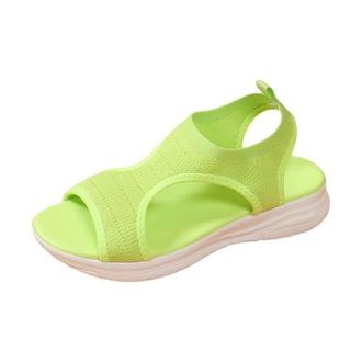 Generic Sandales Femme &eacute;t&eacute; Orthop&eacute;dique Confortable Bout Ouvert Chaussures Antid&eacute;rapant Respirantes D&eacute;Contract&eacute;Es Sandales de Plage Boho Leger Platform Sandal