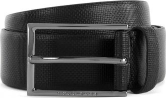 HUGO BOSS Homme, Accessoires, Noir, Taille: 85 CM Carmello-S Leather Belt