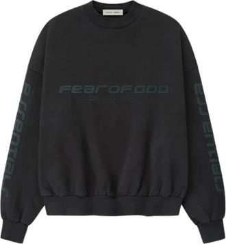 Fear of God Homme, Sweatshirts et sweats &agrave; capuche, Noir, Taille: XL Los Angeles SweaT-shirt
