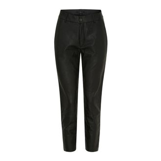 BTF-CPH Cropped Stretch Leggings - - Trousers - Damen - Schwarzk - XS