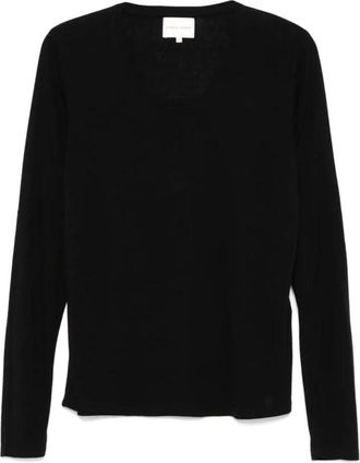 Loulou Studio Damen, Oberteile, Schwarzk, LGröße