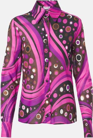 Pucci Hemd Fontane aus Baumwollmusselin