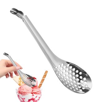 Generic Kaviarl&ouml;ffel - Kaviarl&ouml;ffel aus Edelstahl | Sph&auml;rifizierungsl&ouml;ffel | Molekulare Sph&auml;rifizierung Schauml&ouml;ffel-Siebe | Gold oder Silber Bar L&ouml;ffel Sieb 