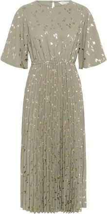 Part Two Femme, Robes, Vert, Taille: 46 FR Robe à imprimé Vetiver Foil