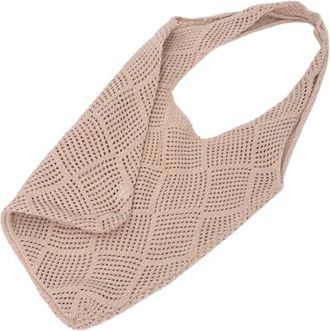 Yarnow Sac De Plage Tiss&eacute; Cabas Femme Bandouli&egrave;re Sac &agrave; Main Simple Pour Plage