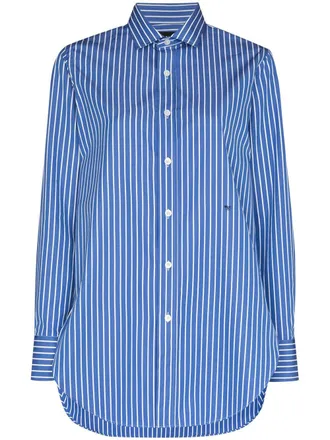 HommeGirls chemise &agrave; rayures - Bleu