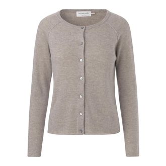 Rosemunde Aida Alpaka V-Ausschnitt Strickjacke - - Knitwear - Damen - Grau - 2XL