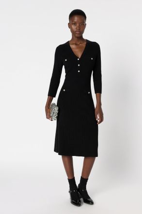 Gerard Darel Robe en maille ajust&eacute;e - LAIS - Noir