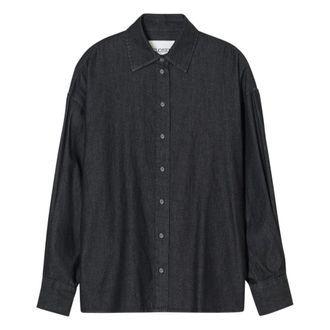 Closed Denim Cape Shirt - - Blouses & Shirts - Damen - Grau - XS