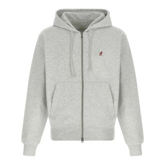 Gramicci One Point Cotton Fleece Hoodie - - Sweatshirts & Hoodies - Herren - Grau - L
