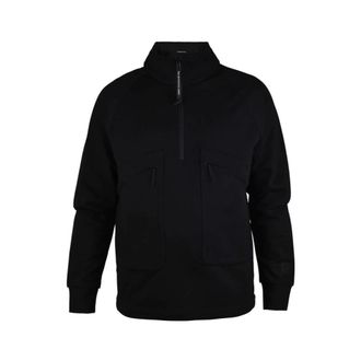 C.P. Company Zip-throughs - - Sweatshirts & Hoodies - Herren - Schwarzk - XL