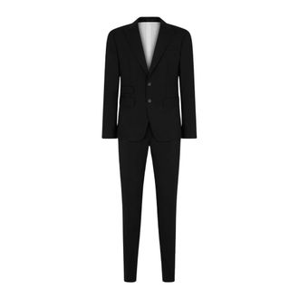 Dsquared2 Herren, Anz&uuml;ge, Schwarzk, 2XLGr&ouml;&szlig;e